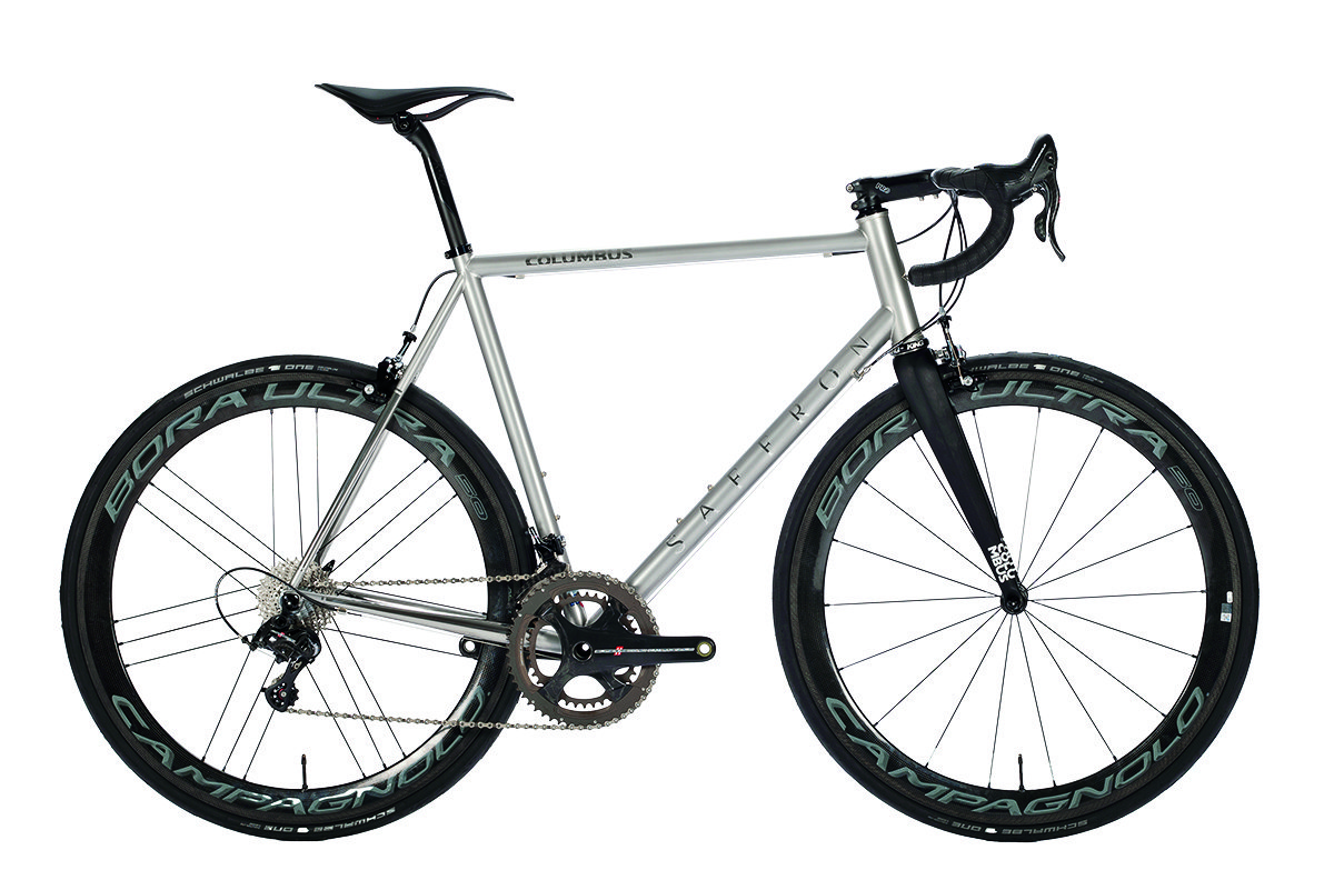 Dan Craven’s Stainless Steel Saffron Race Bike